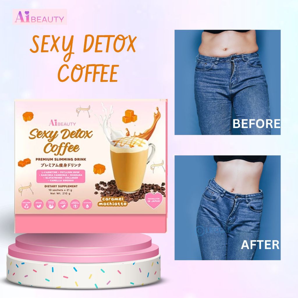 Sexy Detox Coffee by AiBeauty Ivana Alawi Slimming Coffee for Men Luxe ...