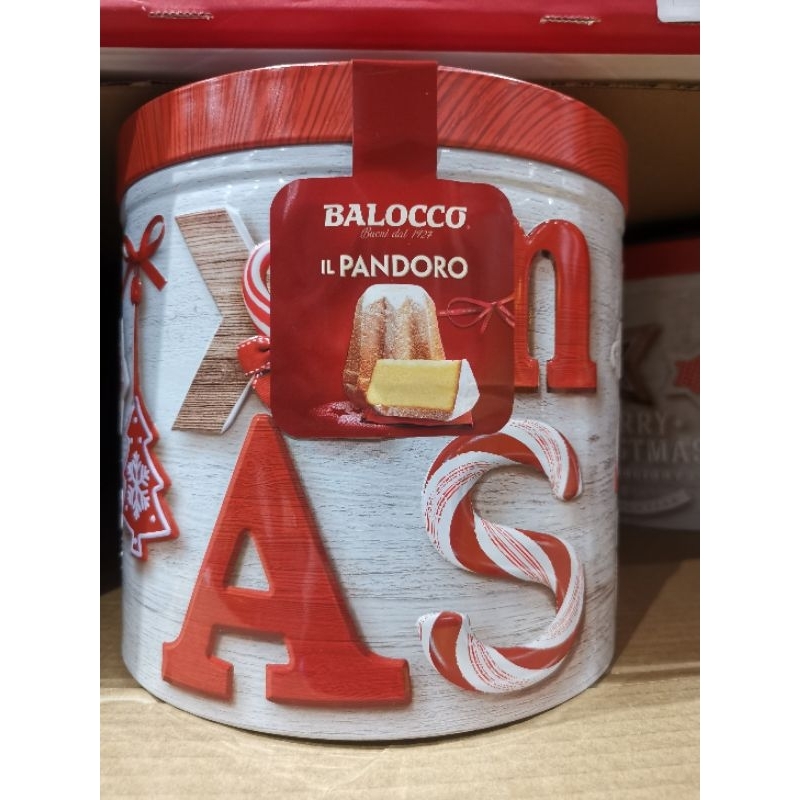 Balocco Italian Christmas Panettone Pandoro in Latta 750 gr | Shopee ...