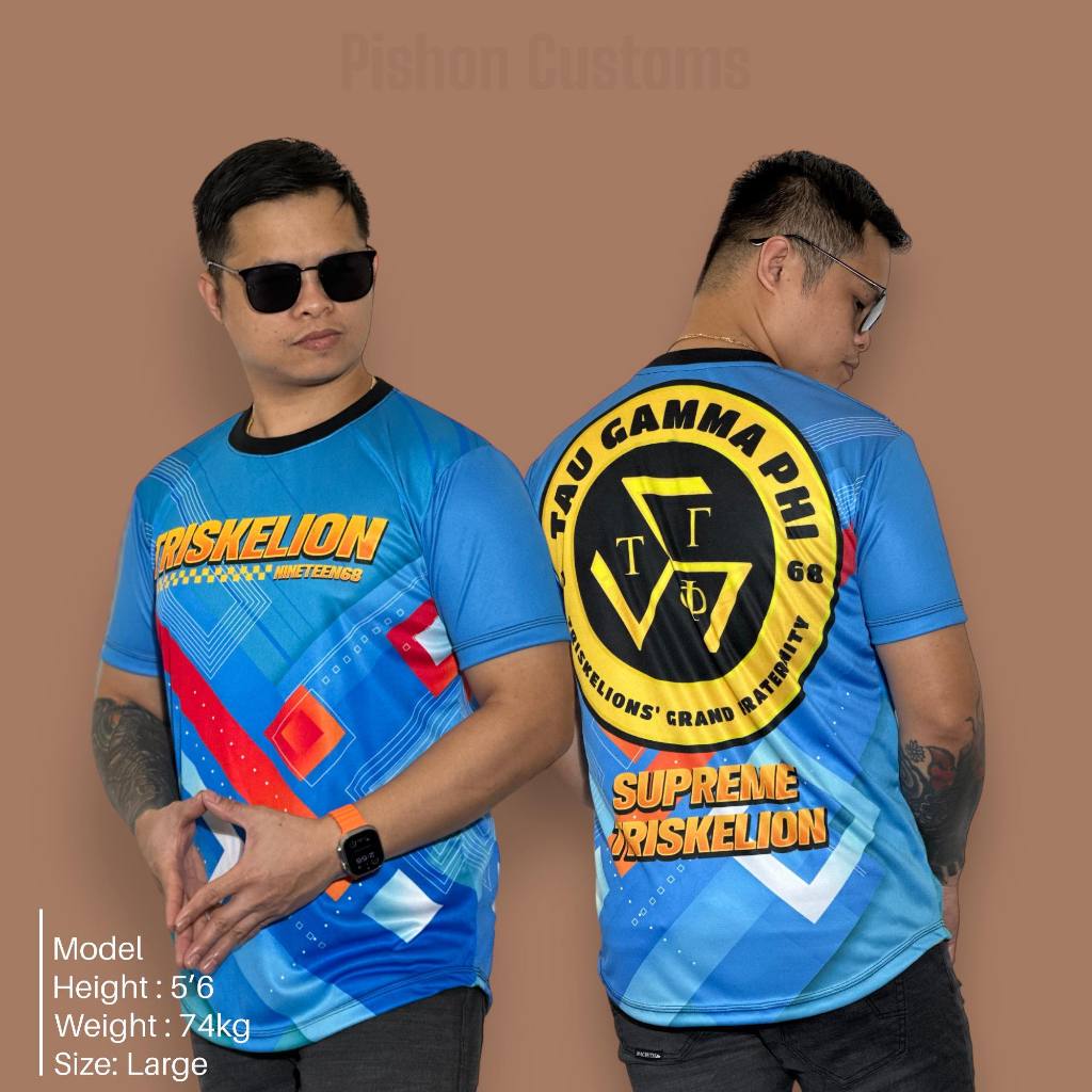 Triskelion V.55 Full Sublimation Frat Shirt - TGP V.55 | Shopee Philippines