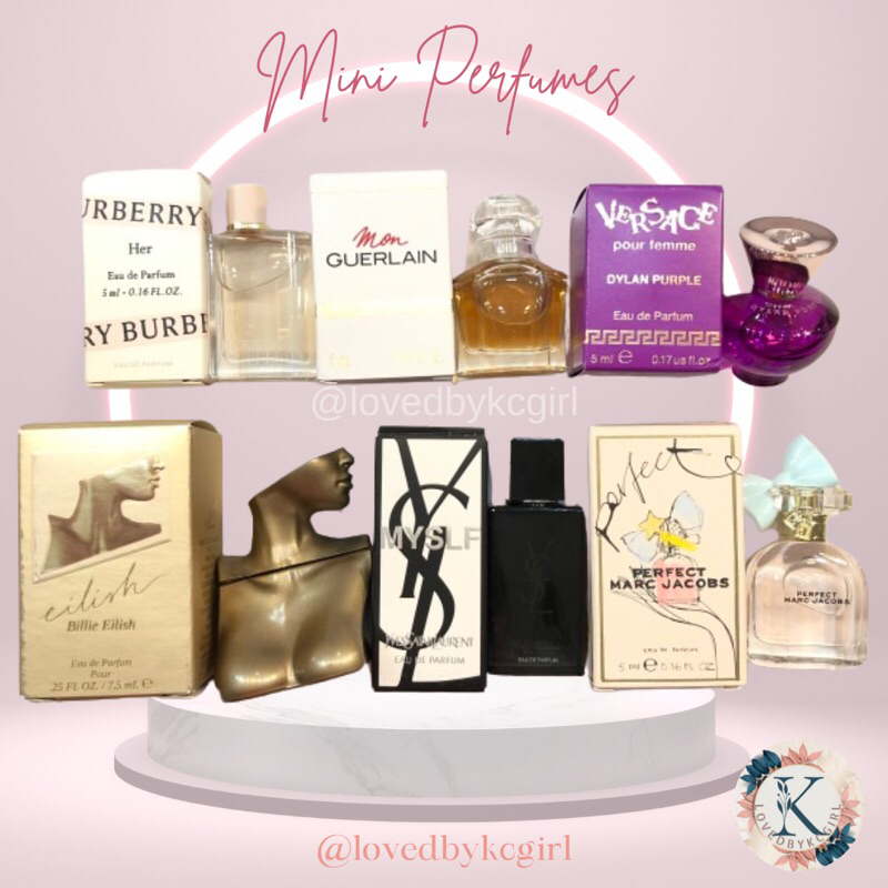 Sephora Mini Perfumes with boxes (SOLD PER PC) | Shopee Philippines