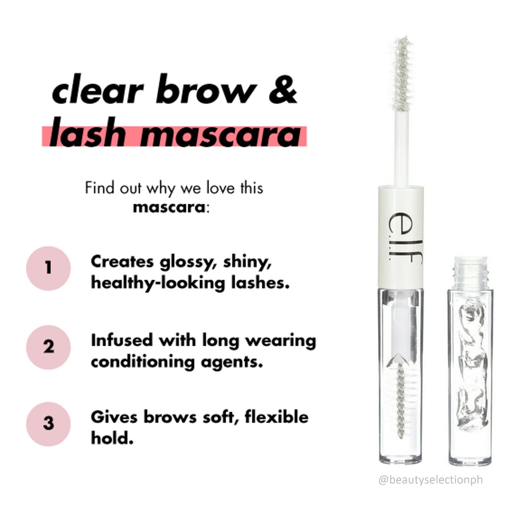 Elf Clear Brow & Lash Mascara | Shopee Philippines