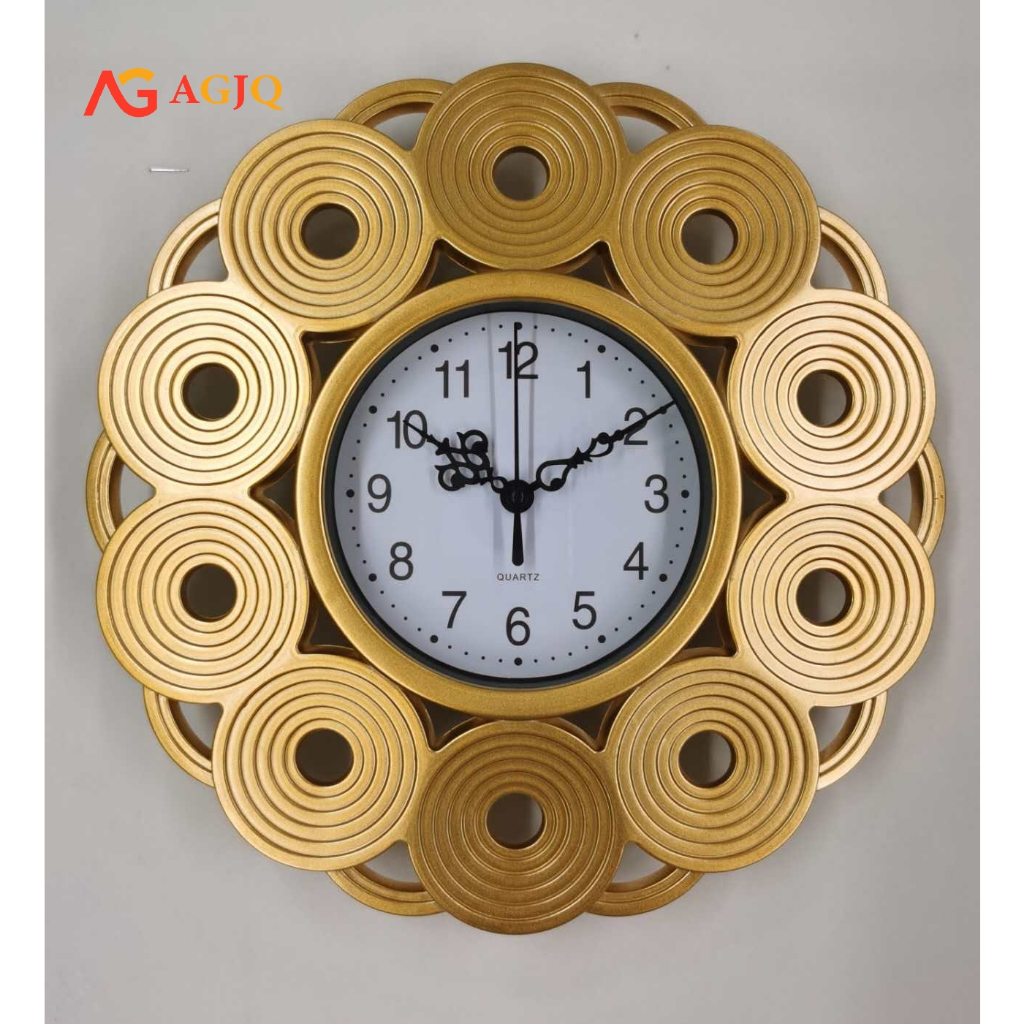 25X25CM Art Street Stylish Modern Aesthetic Premium Retro Clock Design ...