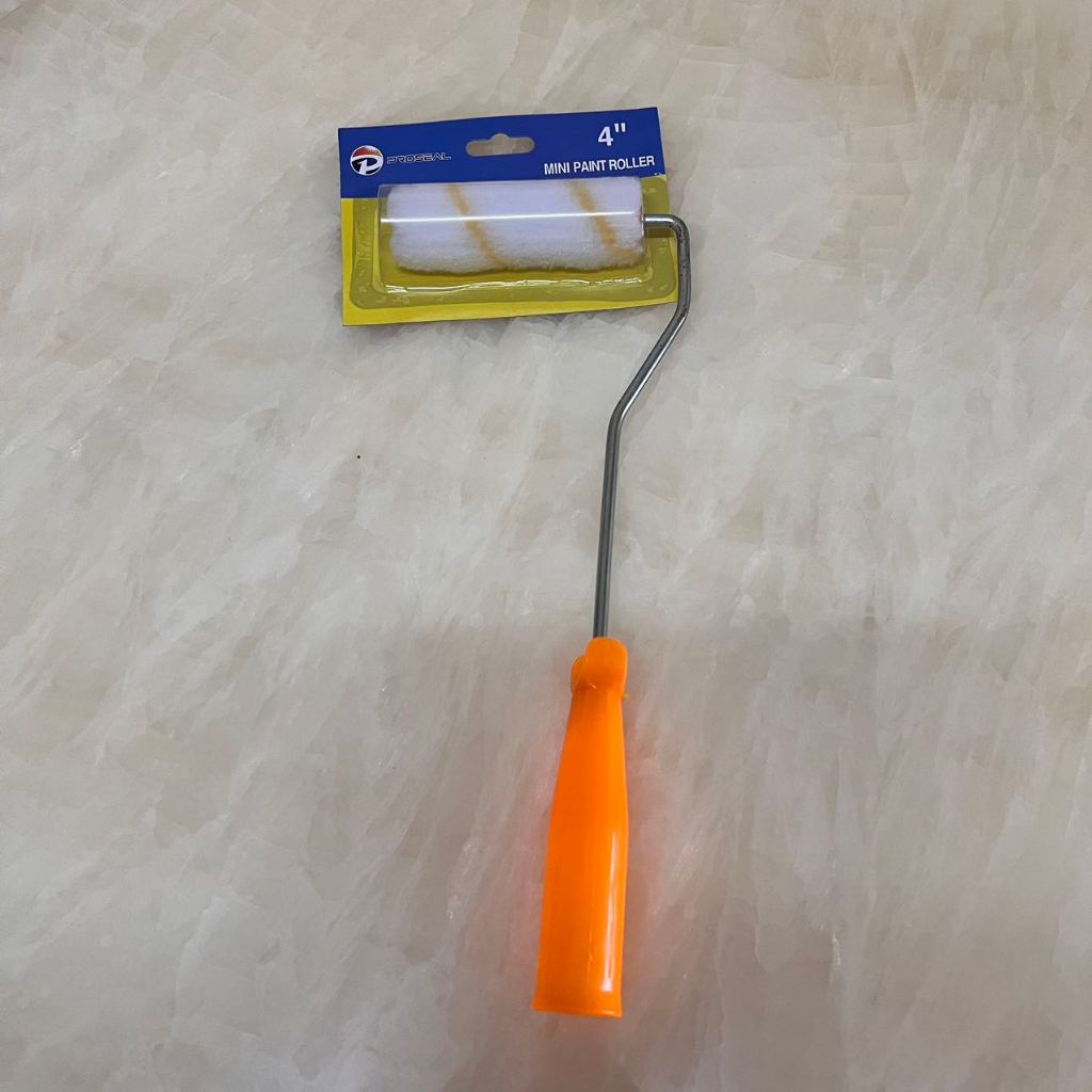 PROSEAL COTTON BABY ROLLER BRUSH WITH HANDLE 4” refill | Shopee Philippines