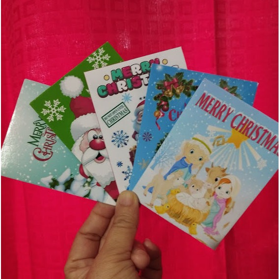 PERSONALIZED CHRISTMAS ANGPAO/AMPAO/MONEY ENVELOPE SOLD 5/10 PCS PER ...