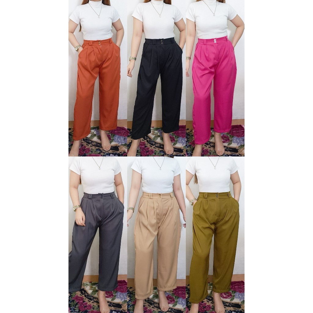 D&C - Vintage Trouser Pants (garterized back) - free size - small to ...