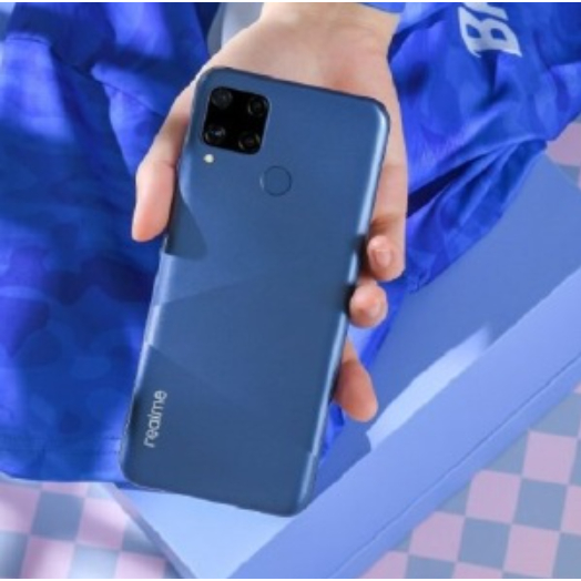 Original Realme C15 Phone 4GB+128GB Smartphone Drop Screen Mobile Phone ...
