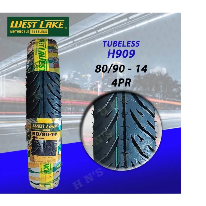 WESTLAKE Tire RIM 14 Tubeless Tires H909 H971 H968 With FREE Sealant ...
