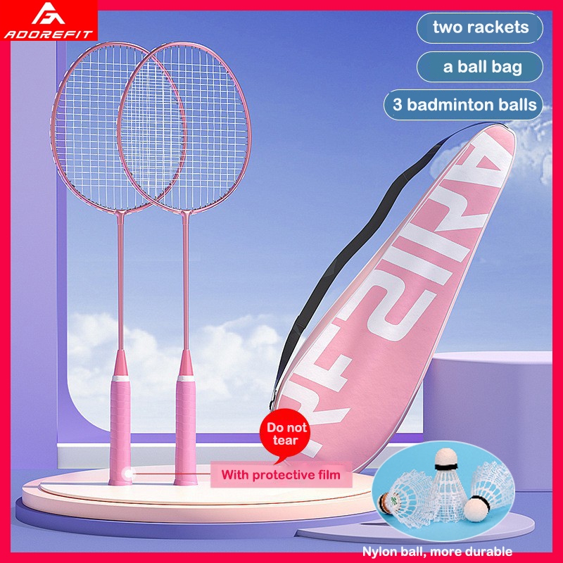 Original Badminton Racket Set With 3 balls &bag Sports Training for ...