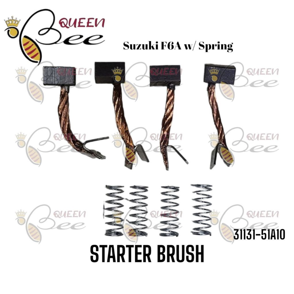 QUEENBEE 31131-51A10 4PCS/SET Suzuki Multicab F6A Scrum Starter Carbon ...