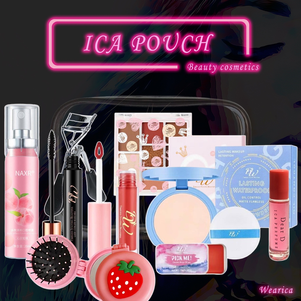ICA POUCH ALL IN ONE SET | Shopee Philippines