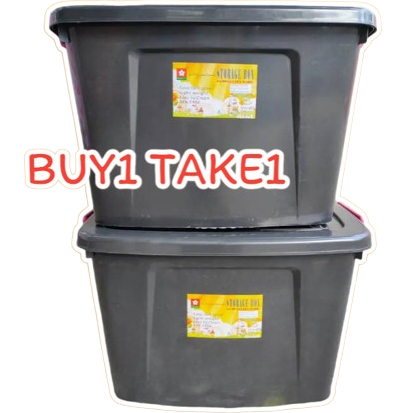 BUY1 TAKE1 120L #839 SAMAPAGUITA STORAGE BOX (1 ORDER LANG PER CHECK ...