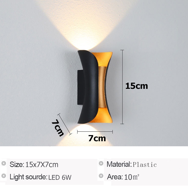 Victor LED Wall Light Outdoor Waterproof Modern Minimalist Garden ...