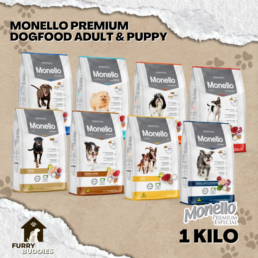 MONELLO PREMIUM ESPECIAL DRY DOG FOOD PUPPY & ADULT ORIGINAL PACKAGING ...