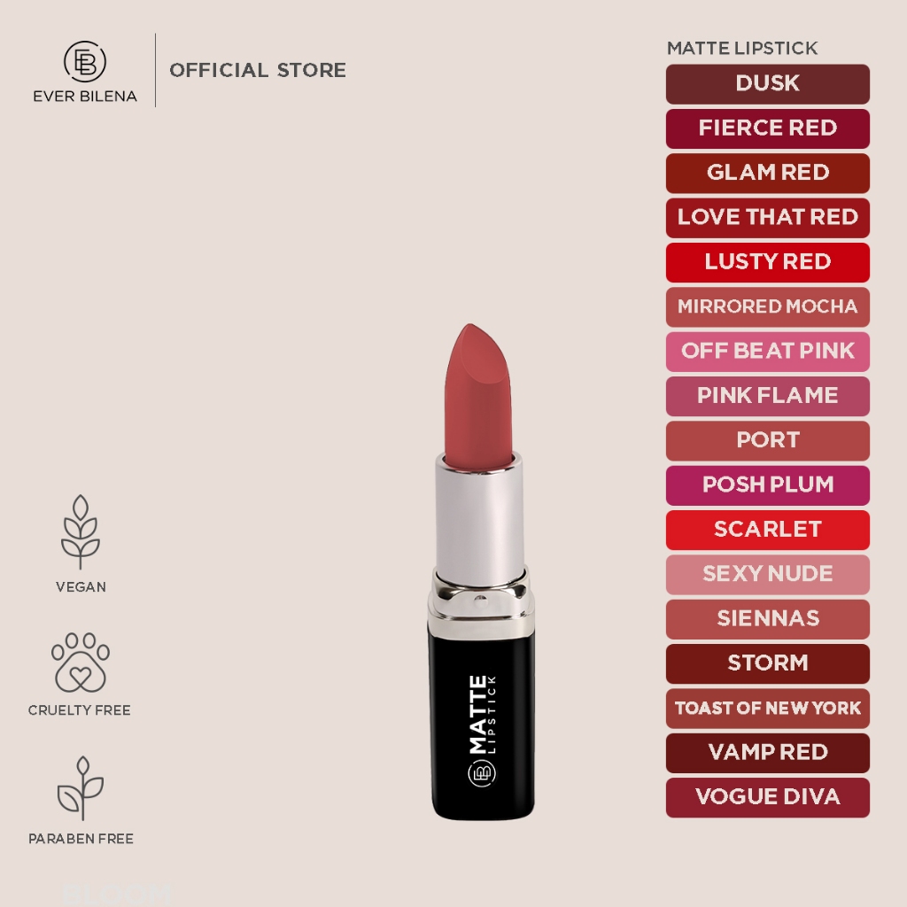 EB Matte Lipstick [Matte finish, Makeup, Pigmented] | Shopee Philippines