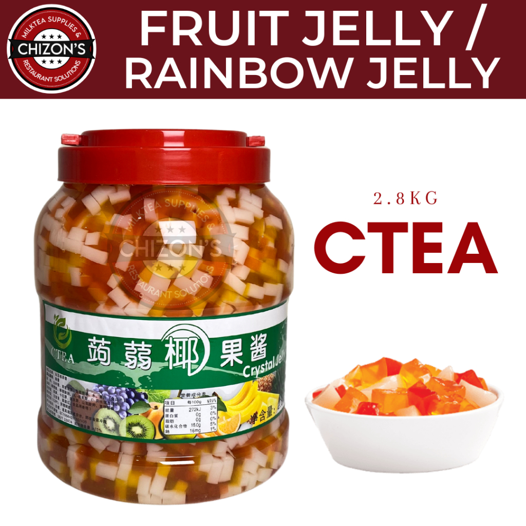 CTEA Crystal Jelly 2.8kg Fruit Jelly Fruit tea Sinker | Shopee Philippines