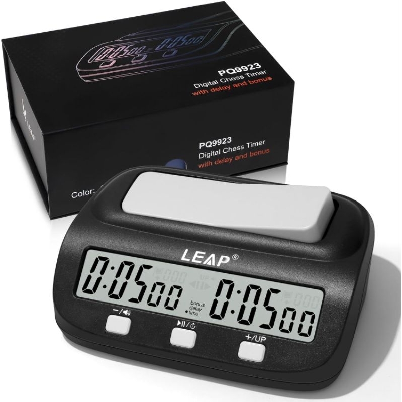 Leap PQ9923 chess clock timer upgraded Bigger screen with move counter ...