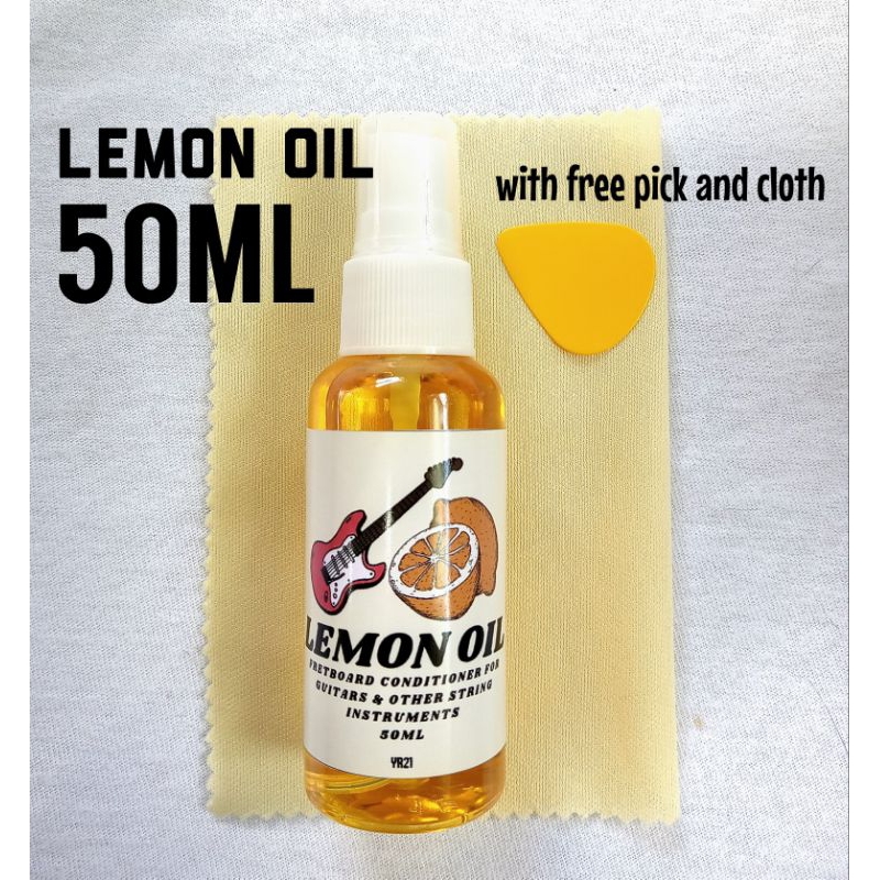 Lemon Oil Guitar Fretboard Cleaner Conditioner Polish 50ml Electric ...