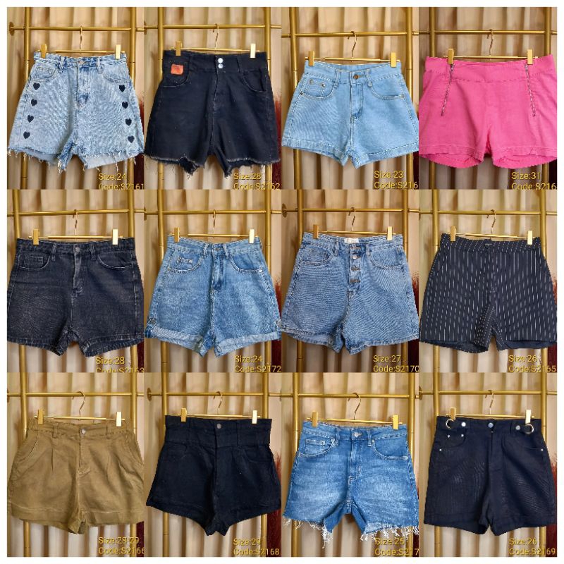 VIP Highwaisted Korean Denim Shorts #2647 | Shopee Philippines