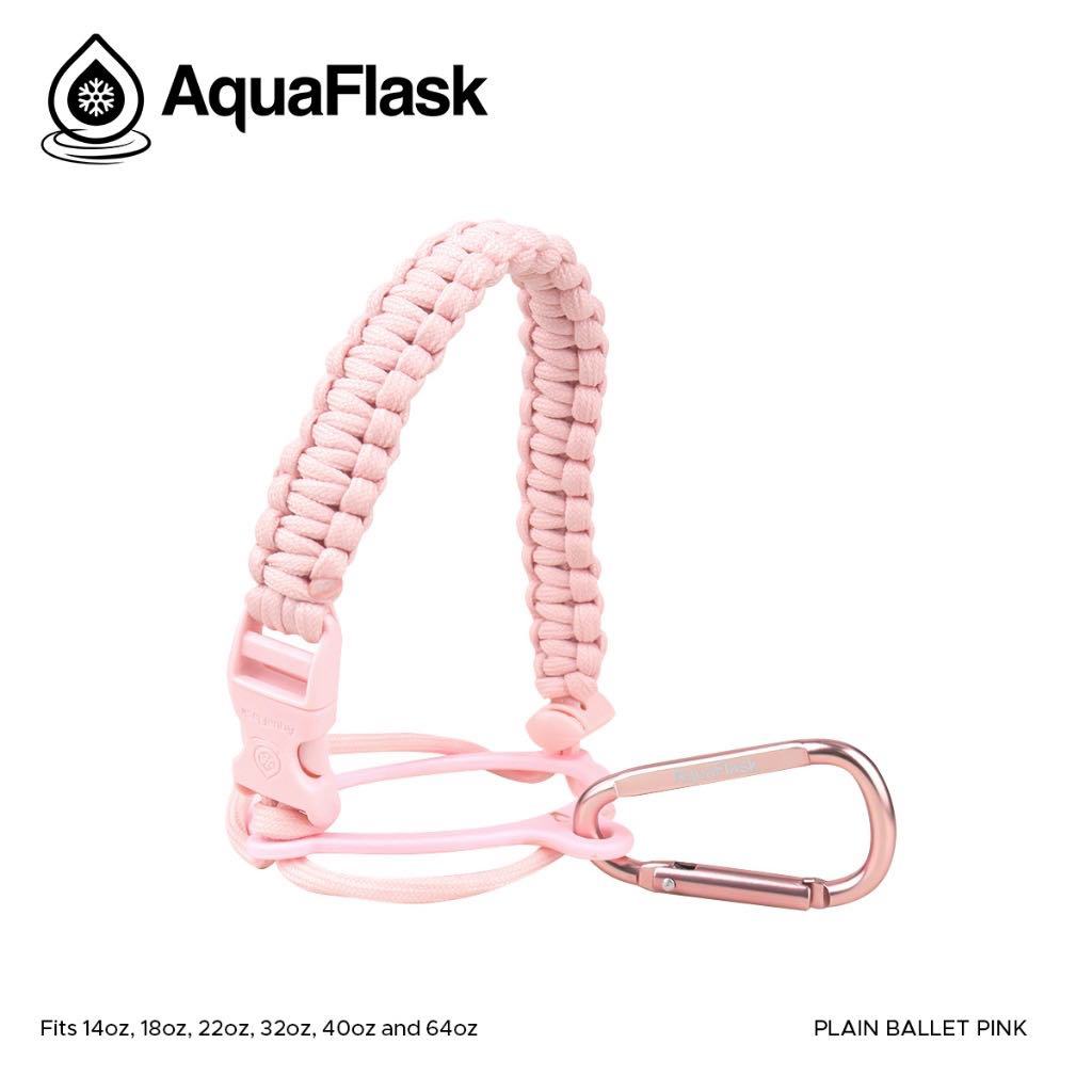 AQUAFLASK Plain Paracord Handle Fits 14oz, 18oz, 22oz, 32oz, 40oz and ...