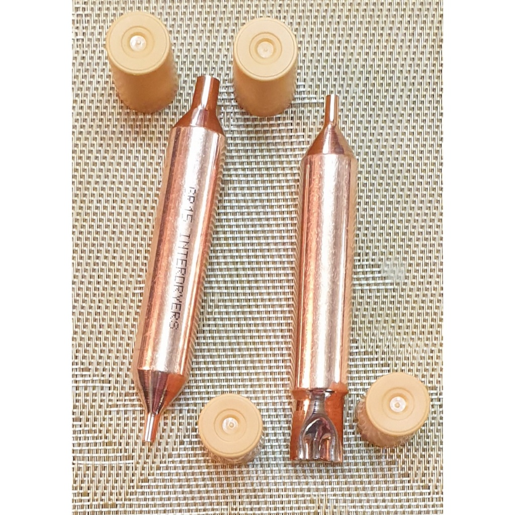 Refrigerator Filter Drier Solder Type Strainer With silica in 2 sizes ...