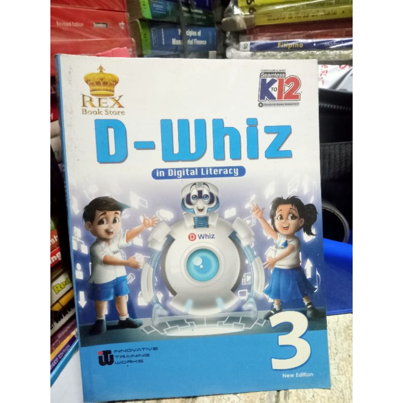 D-WHIZ in digital literacy, grade 3(used book) | Shopee Philippines