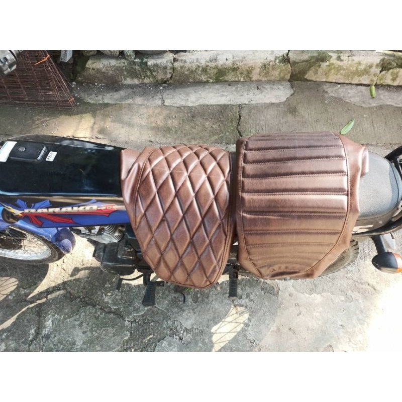 Kawasaki Barako 175 Classic Seat Cover Plug N Play Scrambler Concept ...