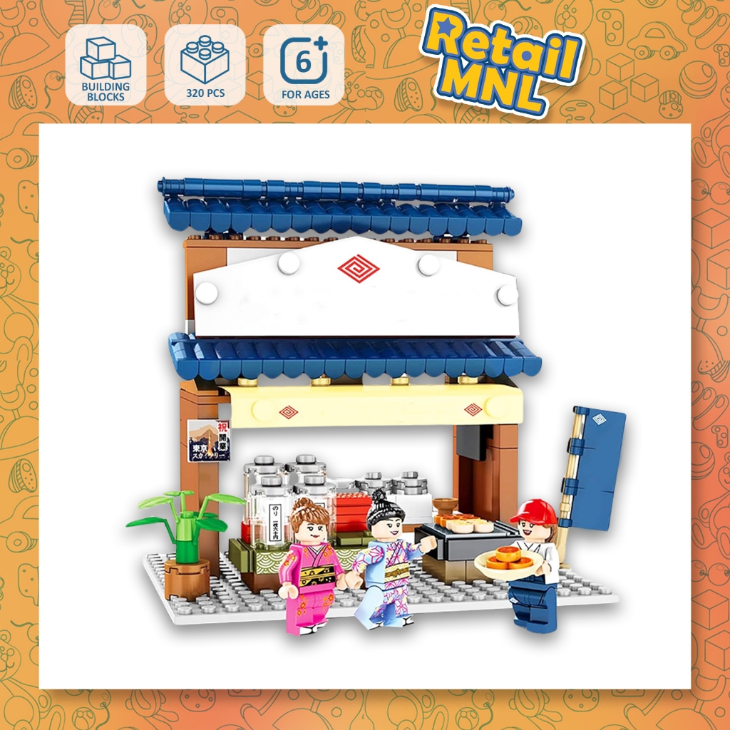 Retailmnl Building Blocks, Japanese Street View Model, Building Sets ...