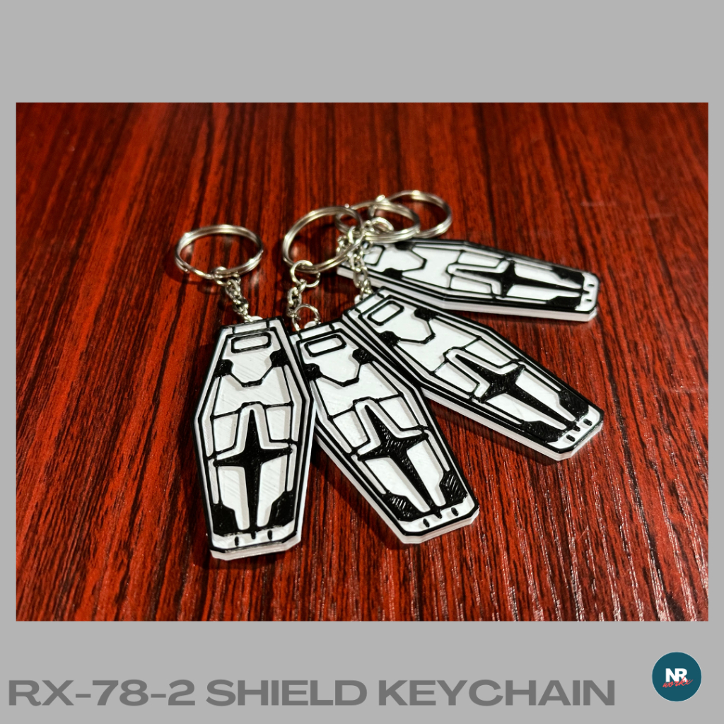 RX-78-2 Shield Keychain Gundam Gunpla 3DP 3D Printed | Shopee Philippines