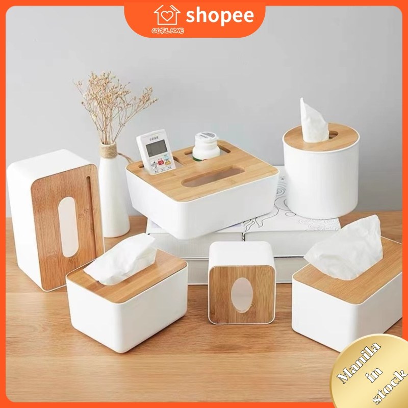 P019 COD Tissue box Home Simple Tissue Holder Tissue Storage Box Tissue ...