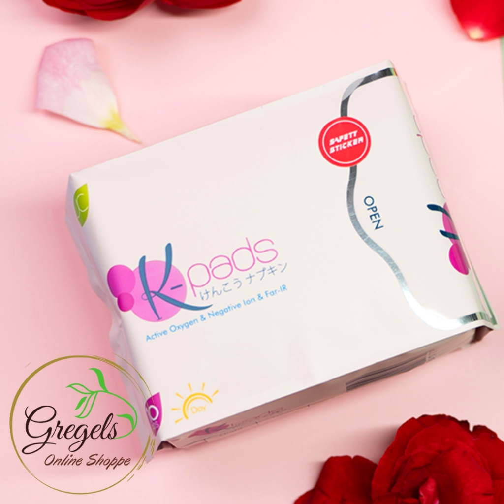 K-pads Sanitary Napkin With Negative Ion (DAY- 10pcs) | Shopee Philippines
