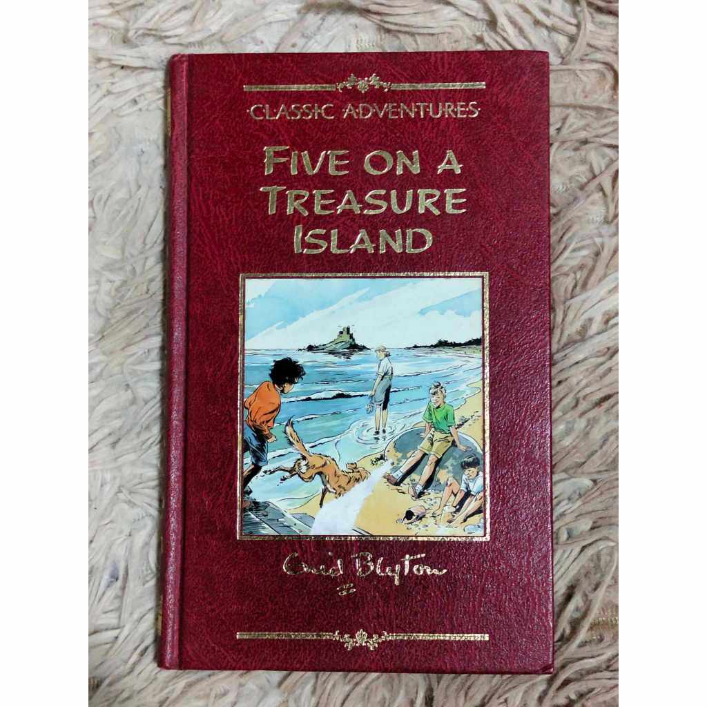 FIVE ON A TREASURE ISLAND by ENID BLYTON / Classic Adventures ...