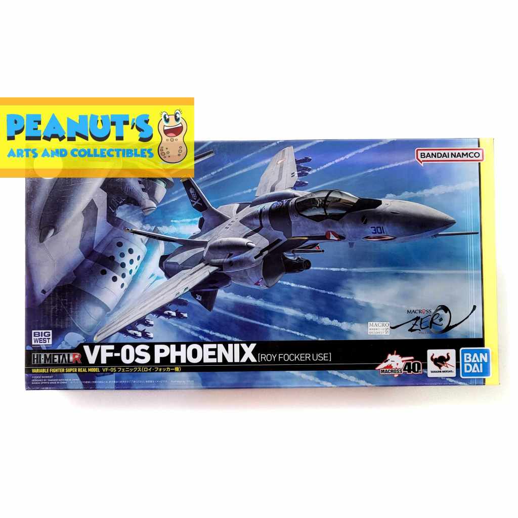 Macross Zero Hi-Metal R Roy Fokker's VF-0S Phoenix (HMR) | Shopee Philippines