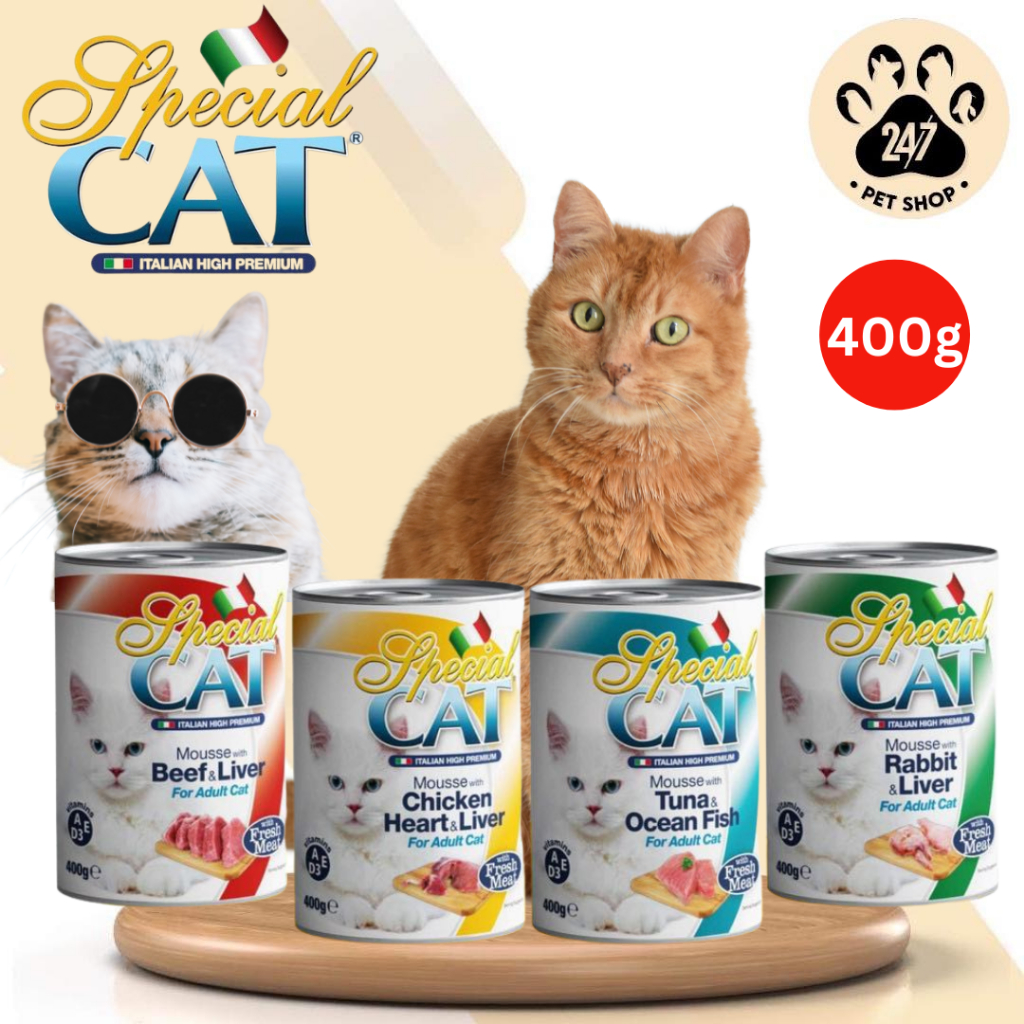 All Stages Adult Kitten 400g Special Cat Wet Can Food Mousse Pet ...