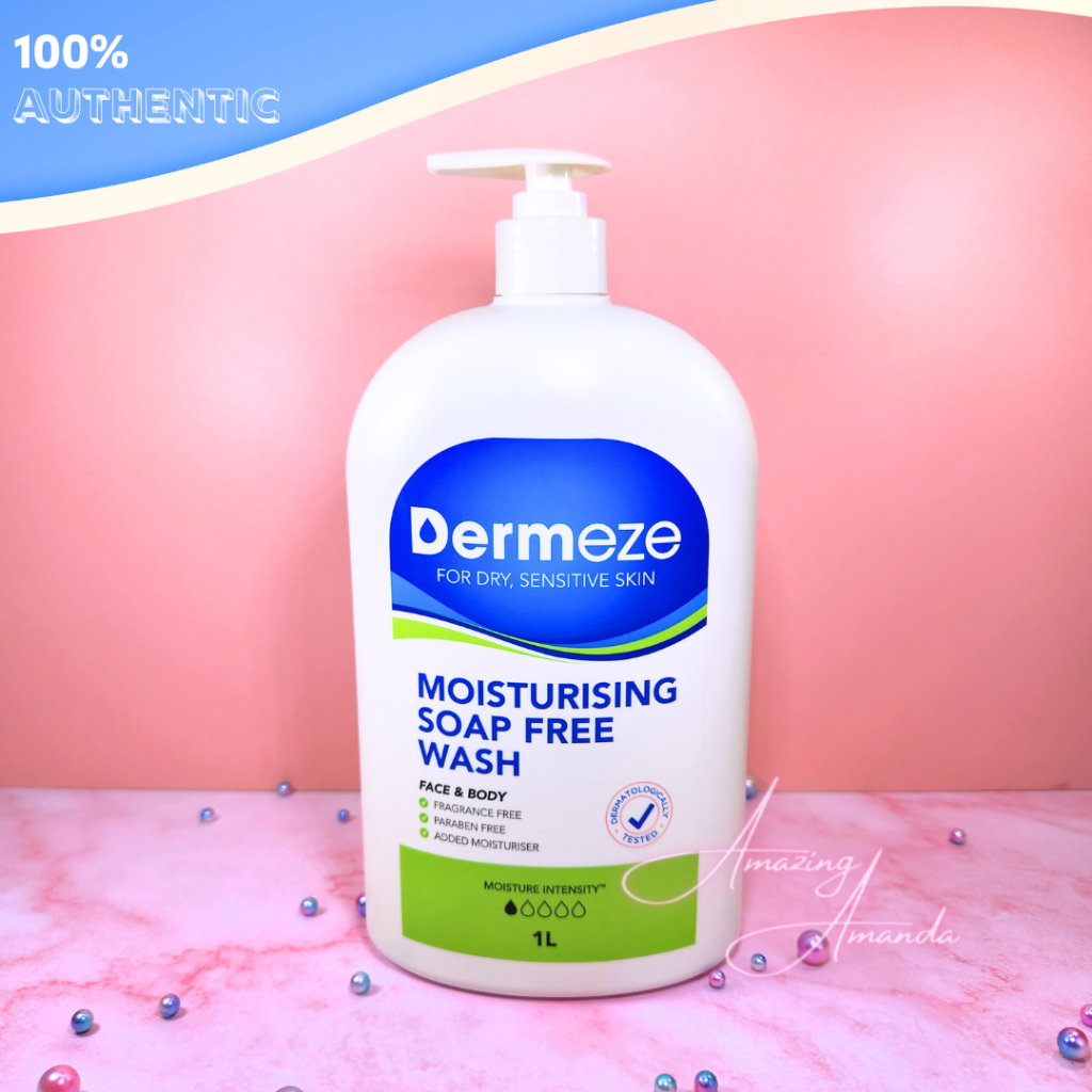 Dermeze Moisturising Soap-Free Wash 1L | Shopee Philippines