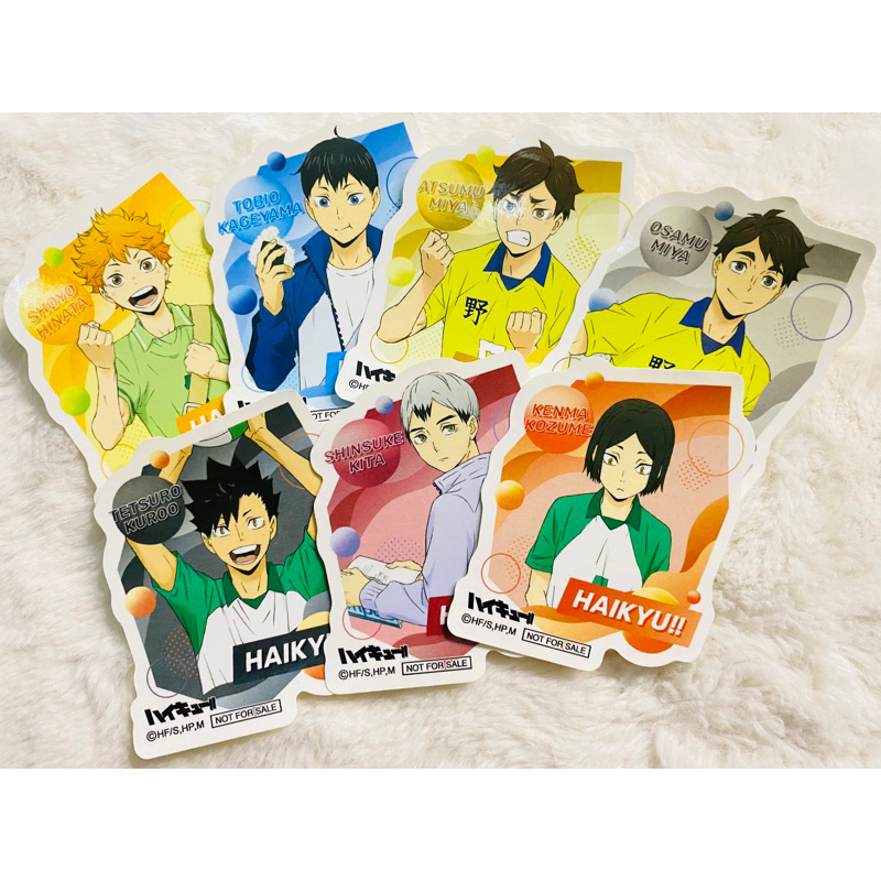Official Haikyu sticker set | Shopee Philippines