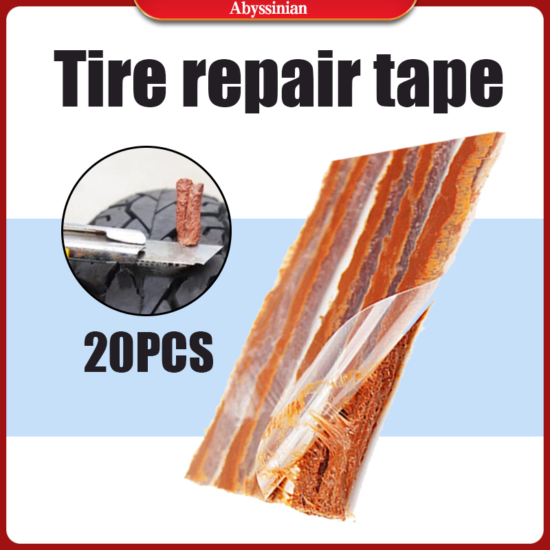 20PCS Tubeless Tire Repair Strips Self Seal Emergency Patch Tyre ...