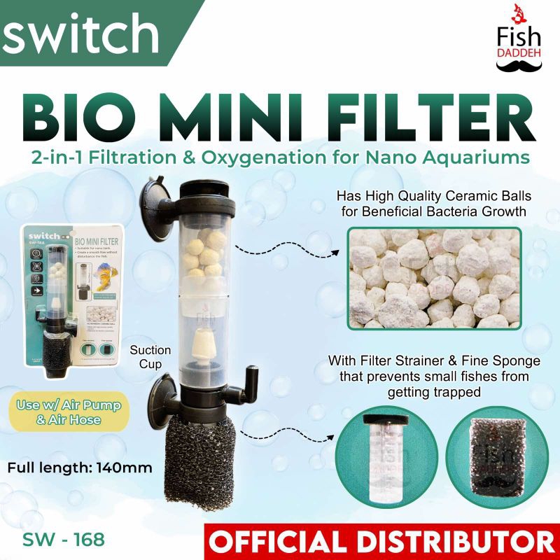 Switch Bio Mini Filter Aquarium Sponge | Shopee Philippines