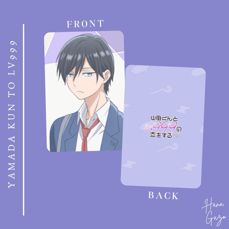 Yamada Kun To LV999 Character Visuals Laminated Anime Photocards ...