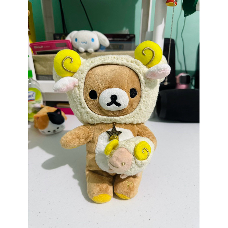 Rare San-X Rilakkuma Zodiac Sign Plush (Aries) | Shopee Philippines