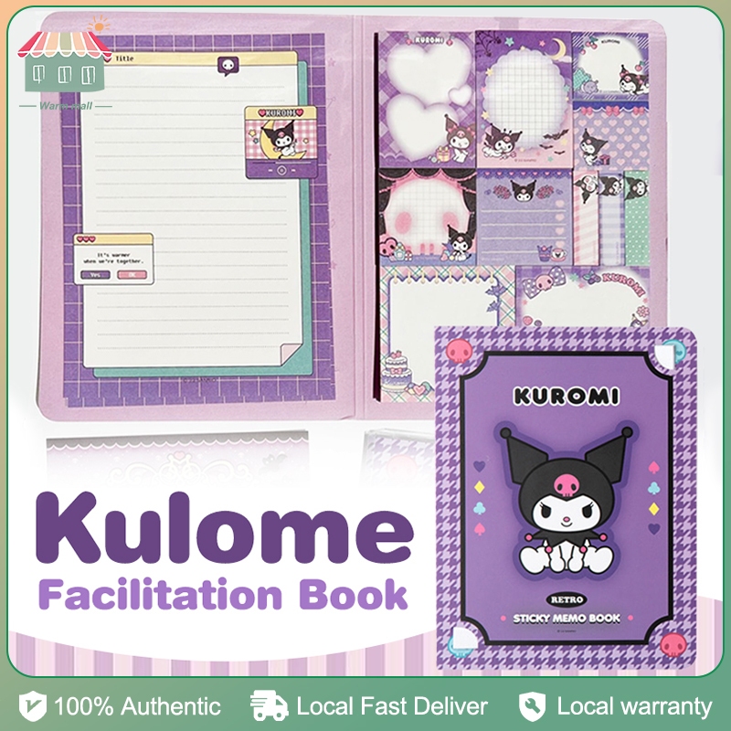 Cute Sanrio Convenient Notebook Kuromi Various Styles Clipping Marks ...