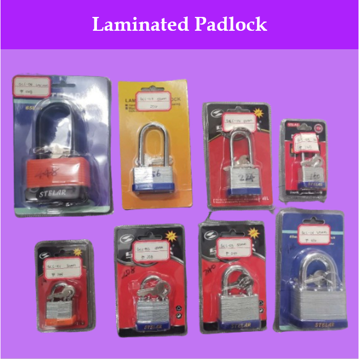 Mago Laminated Padlock Lock Door Lock Gate Lock 30mm -65mm | Shopee ...