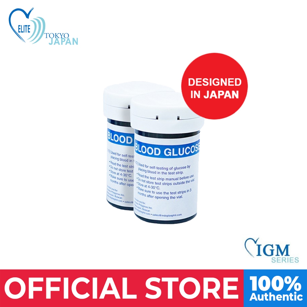 Indoplas Elite Tokyo Japan Blood Glucose Meter Glucometer Monitoring ...