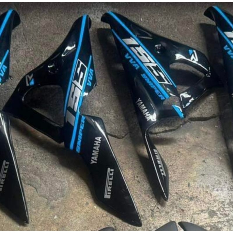 FIBER MADE BELLYPAN / BELLY PAN V7 FOR YAMAHA SNIPER 155 / 155R VVA ...