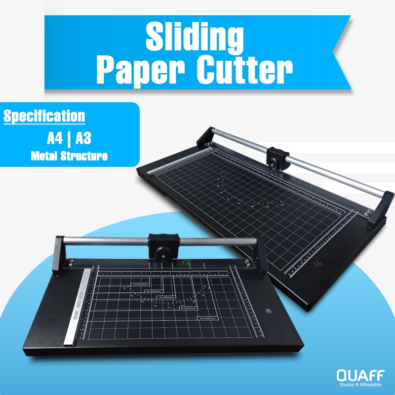 QUAFF Sliding Cutter Heavy Duty A4 - A3 Size | Shopee Philippines