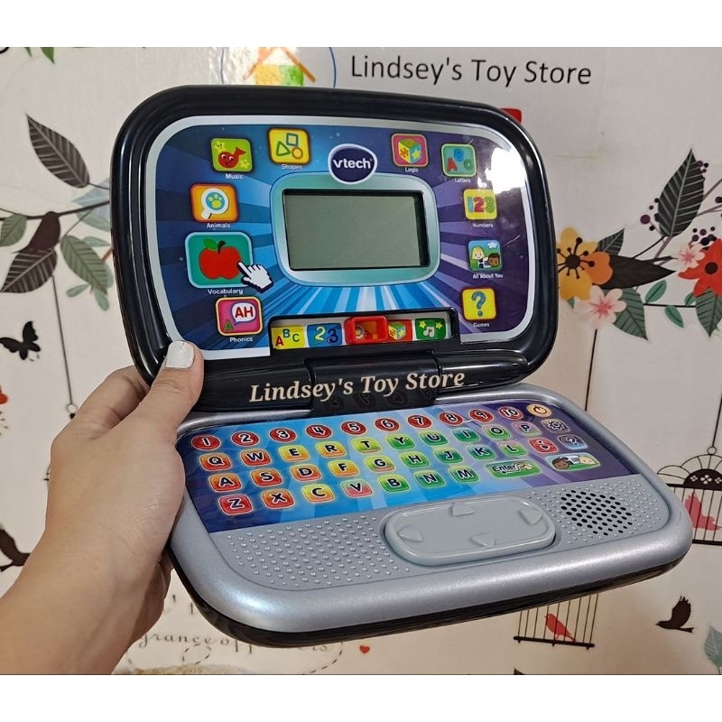 VTech Play Smart Preschool Laptop, Black | Shopee Philippines