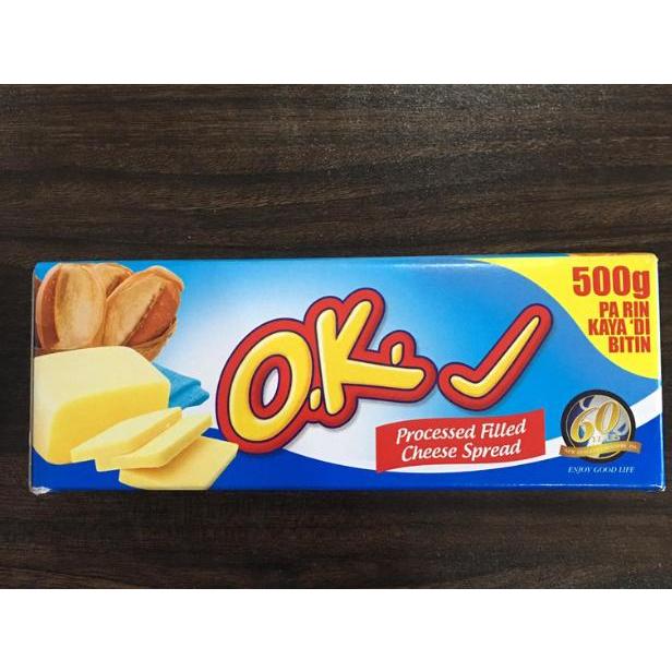 OK Cheese 500g Processed Filled Cheese Spread O.K. Cheese 500grams ...