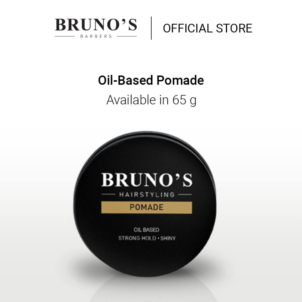 Bruno's Hairstyling Oil Based Pomade 65g | Shopee Philippines