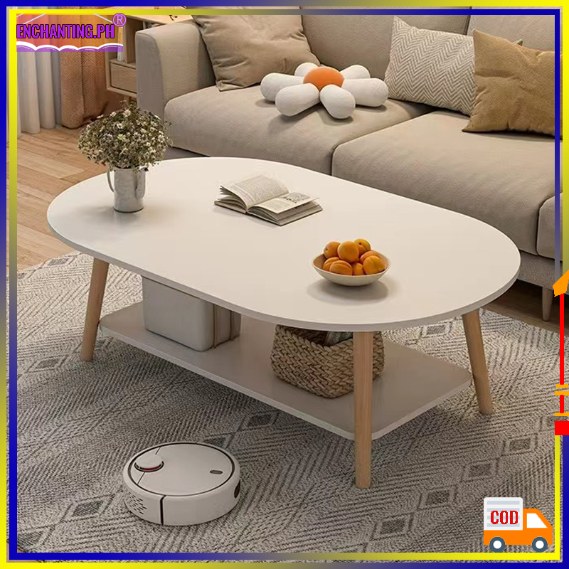 COD New Style Sofa Table 2 layers Coffee Table Tea Desk Center Table ...