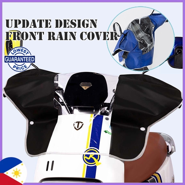 【PH】Motorcycle Front Rain Cover for Sun Protection Universal Waterproof ...