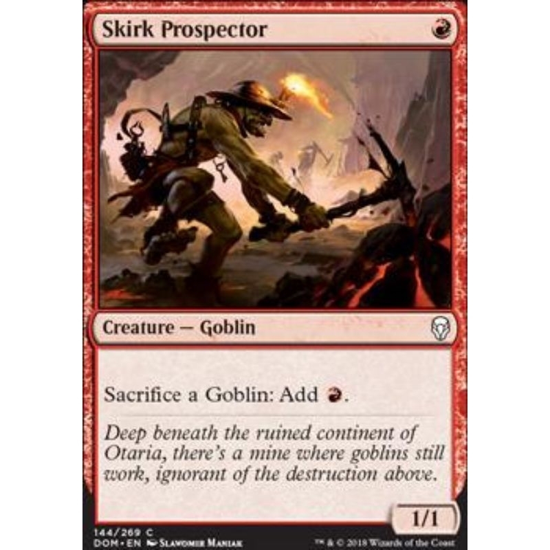 Skirk Prospector - DOM - Common - MTG Cards (WotC) | Shopee Philippines